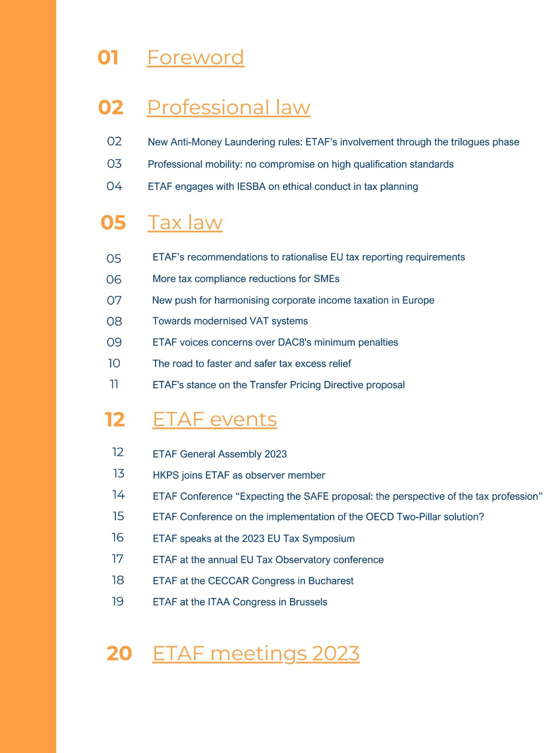 ETAF Annual Report - 2023 - ETAF